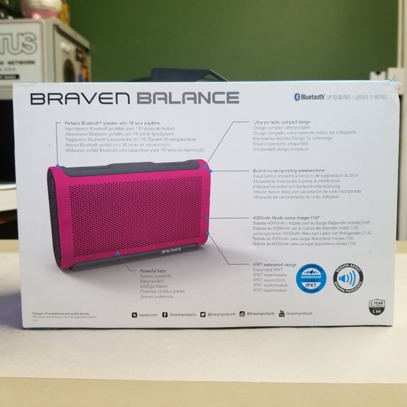 Braven | Other | Bravern Balance Wireless Bluetooth | Poshmark